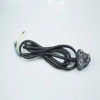 China Hot Selling Big SABS approved Souh-African D19 16A AC Electrical Power pvcs wivel Plug Cable Extension Cord for sale