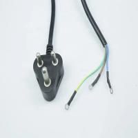 China Hot Selling Big SABS approved Souh-African D19 16A AC Electrical Power pvcs wivel Plug Cable Extension Cord for sale