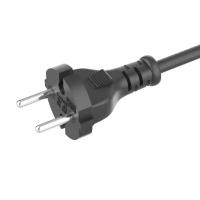 China European Standard 2 prong pin computer AC power cord cables 2 pin Eu power cable 2 pin power cord for sale