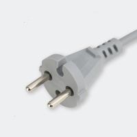 China European eu 2 pin pvc Power Cord Cable VDE Male to Female Power Extension Cord Cable for electrical for sale