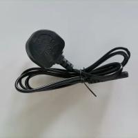 China XianDa Swivel Ac UK 2 Pin Plug To IEC C7 Connector Euro plug Power Cable Electrical Extension Cord AC UK Power Cord for sale