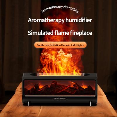 China Flame Aroma Humidifier with Enhanced Aroma Diffusion and Flame Effect for sale