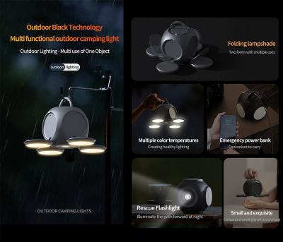 China OEM Brand Portable LED Camping Lantern Folding Design For Outdoor Emergency Use for sale