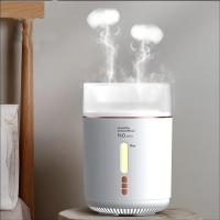 China Portable Ultrasonic Humidifier with Large Capacity Tank and Timing Function for Essential Oil Diffusion for sale