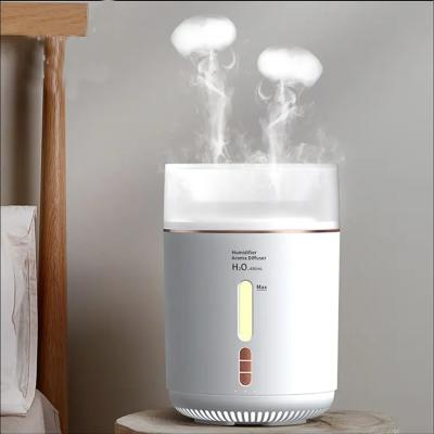 China Portable Ultrasonic Humidifier with Large Capacity Tank and Timing Function for Essential Oil Diffusion for sale