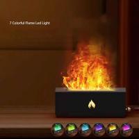 China Custom Flame Pattern Aroma Diffuser 200mL Capacity Ultrasonic Humidifier for sale