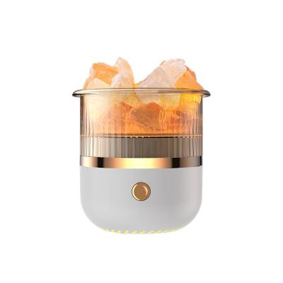 China Crystal Salt Stone Aromatherapy Lamp USB Powered Essential Oil Diffuser Wholesale for sale