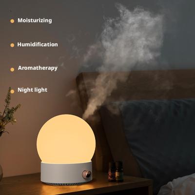 China 350ml Capacity USB Powered Ultrasonic Humidifier with Color Changing Light for Home Aroma Diffuser for sale