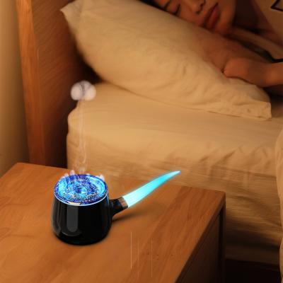 China Ultrasonic Home Use Air Aroma Essential Oil Diffuser With Colorful Ambient Light for sale