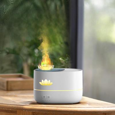 China OEM Desktop Aroma Cool Mist Diffuser USB Electric Diffuser With 7 Color Ambient Light for sale