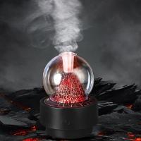 China Home Office Volcano Aromatherapy Diffuser Tabletop With 7 Color LED Light for sale