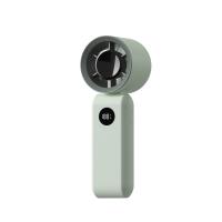 China Electric Handheld Wearable Hand Fan Rechargeable Wind Fans Held Household High Speed for sale