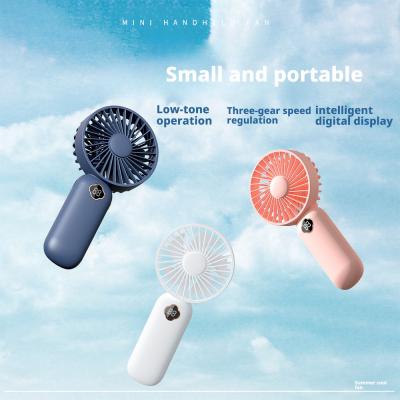 China Mini Portable Handheld Fan with 1200mAh Battery Brushless Motor and Humidify Function for sale