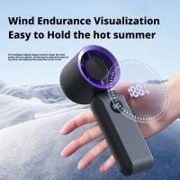 China Wearable Design Folding Mini Hand Fan Humidify Function For Personal Cooling for sale