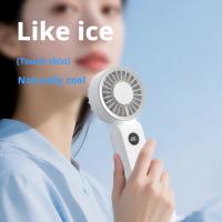 China Digital Display Foldable Handheld FanMini Portable USB Fan for Home and Travel for sale