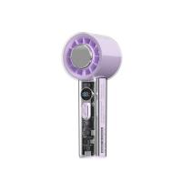 China Digital Display Mini Usb Cooling Fan Lightweight Small Handheld Fans Battery Operated for sale