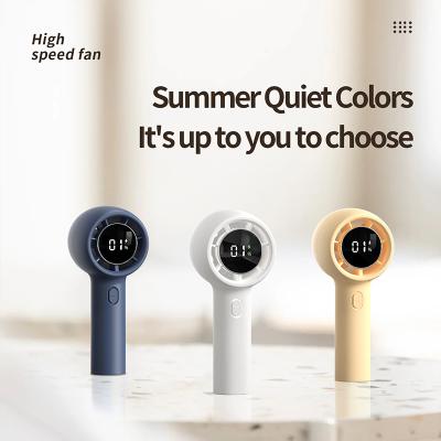 China Rechargeable High Speed Mini Electric Fan Pocket Handheld Fan Customized Design for sale