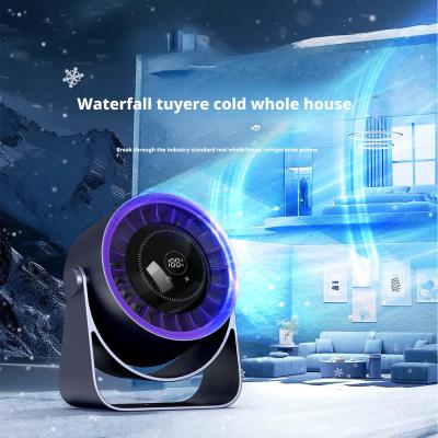 China Lightweight Design Portable Desk Fan Mini Turbine Fan For Outdoor Indoor Use for sale