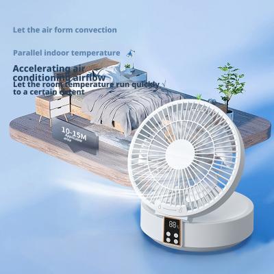 China Household Portable Desk Fan Battery Powered Household Cooling Tool Custom Logo for sale
