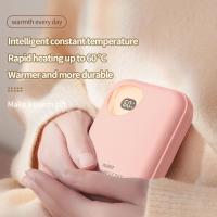 China Custom Usb Rechargeable Pocket Hand Warmer With 2000mAh Battery Winter Warmth for sale