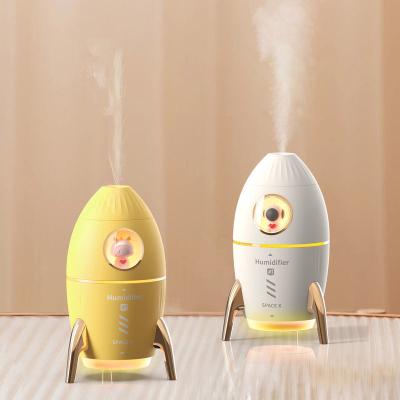 China Cute LED Lamp Ultrasonic Air Humidifier Nano Mist Cool Sprayer For Personal Space for sale