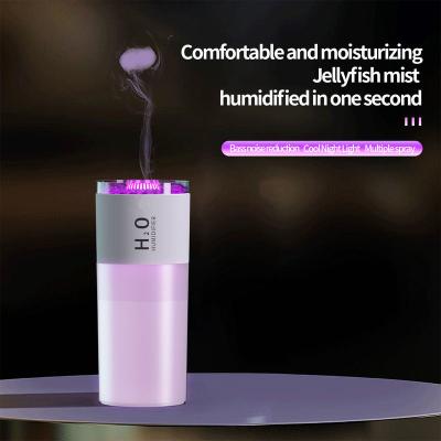 China Super Quiet Jellyfish Cool USB Portable Air Humidifier For Desktop Office And Travel Use for sale