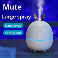 China Bunny Shaped Ultrasonic Air Humidifier Household Mute Operation Desktop Humidifier for sale