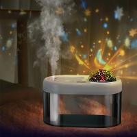 China 1200mAh Battery Ultrasonic Air Humidifier Home Use With Starry Sky Projection Lamp for sale