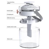 China 2.6L Capacity Plastic Ultrasonic Air Humidifier Household Use With Color Changing Lights for sale
