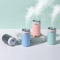 China LED Light Car Ultrasonic Humidifier 200ml Plastic USB Car Air Humidifier OEM Color for sale