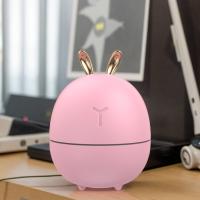 China Animal Design 30ml/H Household Ultrasonic Humidifier With 7 Color Changing Lights for sale