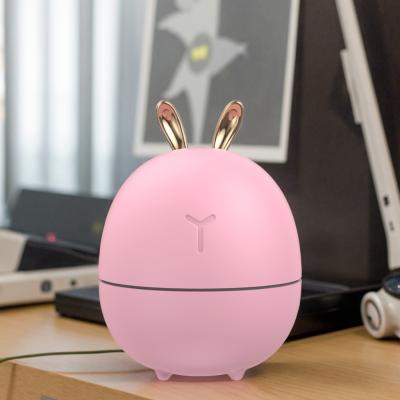 China Animal Design 30ml/H Household Ultrasonic Humidifier With 7 Color Changing Lights for sale