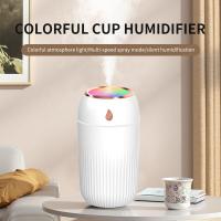 China Tabletop Household USB Powered Ultrasonic Humidifier Whole House 420ml Capacity for sale