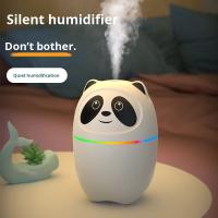 China AromatherapyUSB Mini Ultrasonic Humidifier With 7 Color LED Lighting Low Noise for sale
