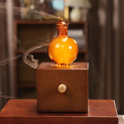 China Commercial Use Electric Essential Oils Aroma Diffuser USB Powered Wooden Air Diffuser for sale