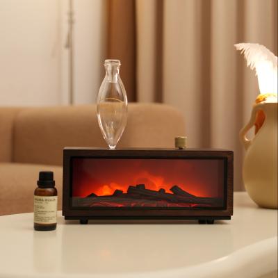 China Real Wood USB Aroma Diffuser with 0.5L Capacity and Silent Operation <36dB for Household Aromatherapy for sale
