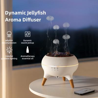 China 3D Simulated Flame Aromatherapy Diffuser with 250ml Capacity and Ultrasonic Technology for sale