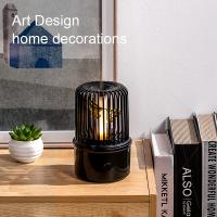 China Mini Hotel Use Ultrasonic Humidifier & Aroma Diffuser LED Music >200ml Capacity USB/Type-C Powered Portable Fragrance Machine for sale