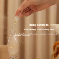 China USB Waterless Aroma Diffuser Real Wood Flame Effect LED Night Light Fragrance Diffuser for Home Office Desktop for sale