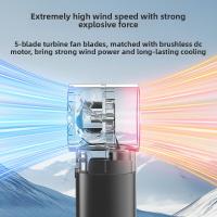 China G106 High Speed Mist Handheld Fan Manufacturer 1200mAh Portable Water Spray Fan for sale