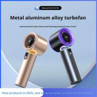 China HX-F302 Handheld Fan Manufacturer, 4000mAh Portable Mini Hand Fan, HaoyuSmart Metal Texture Rechargeable Hand Fan for Wholesale for sale