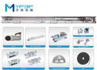 China DC 24V Compact Sliding Door Operator 200kg Single 150kg Double Leaf Automatic for sale