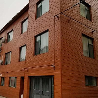 China Decorative WPC Exterior Cladding Recycled Wood Plastic Composite Sheet for sale