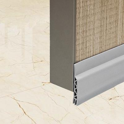 China TPE Under Door Sweep Weather Stripping Door Bottom Self Adhesive 1000mm for sale
