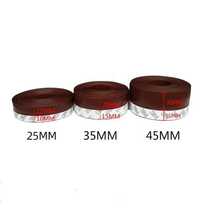 China Windproof Dust Self Adhesive Door And Window Sealing Strip 25mm 35mm 45mm for sale