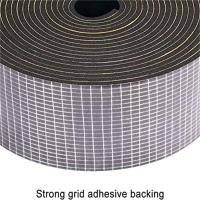 China Black Closed Cell 1/4 Inch Thick Foam Weather Stripping ODM OEM for sale