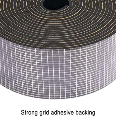 China Black Closed Cell 1/4 Inch Thick Foam Weather Stripping ODM OEM for sale
