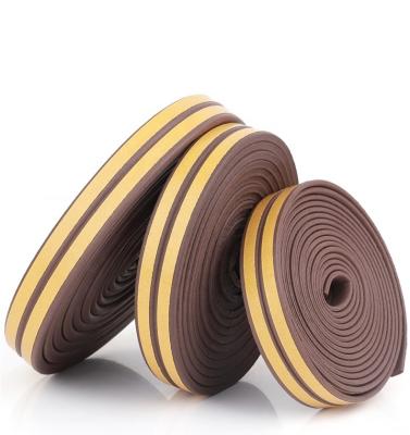 China Highly Elastic EPDM Sponge Self Adhesive Weather Stripping No Degumming for sale