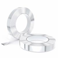 China 2mmx30mmx5m Reusable Double Sided Nano TAPE for Bathroom for sale