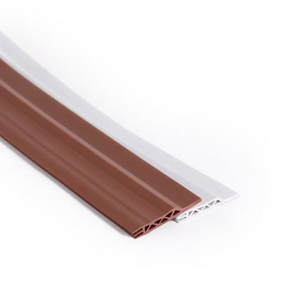 China Silicone TPE Self Adhesive Door Sweep Weather Stripping 100cm for sale